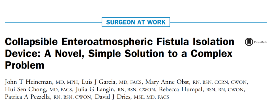 Knowledge Center – Fistula Solution